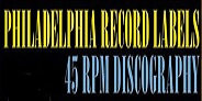PHILADELPHIA RECORD LABELS: 45RPM DISCOGRAPHY (BOOK)/DAVID LOUIS/300部限定 ...