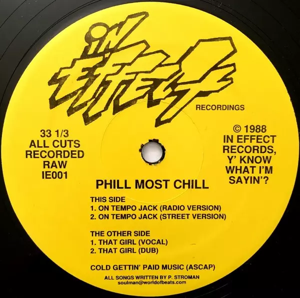 ON TEMPO JACK - US ORIGINAL PRESS -/PHILL MOST CHILL｜HIPHOP/R&B｜ディスク ...