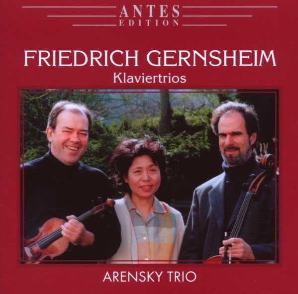 GERNSHEIM:PIANO TRIOS/ARENSKY TRIO/アレンスキー・トリオ/ドイツの作曲家｜CLASSIC｜ディスクユニオン ...