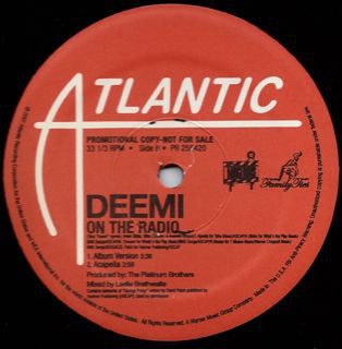 ON THE RADIO/DEEMI｜HIPHOP/R&B｜ディスクユニオン･オンラインショップ｜diskunion.net