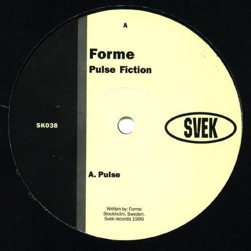 PULSE FICTION/FORME｜CLUB/DANCE｜ディスクユニオン･オンラインショップ｜diskunion.net