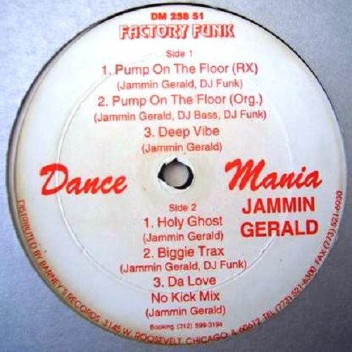 FACTORY FUNK(ORIGINAL)/JAMMIN GERALD/CHICAGO｜CLUB/DANCE｜ディスクユニオン･オンライン ...