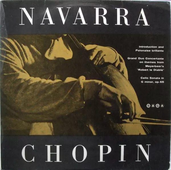 CHOPIN COMPLETE CELLO WORKS / CHOPIN COMPLETE CELLO WORKS/ANDRE NAVARRA ...