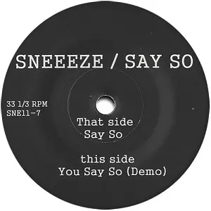 SAY SO/SNEEEZE｜HIPHOP/R&B｜ディスクユニオン･オンラインショップ｜diskunion.net
