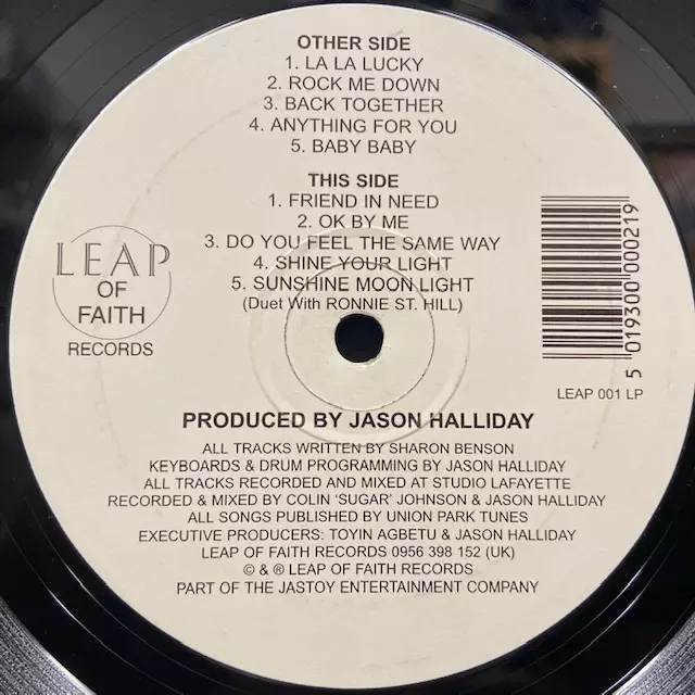 SHARON BENSON/SHARON BENSON/シャロン・ベンソン｜HIPHOP/R&B｜ディスクユニオン･オンラインショップ ...