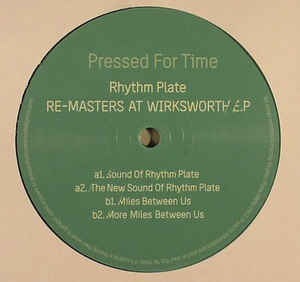 RE-MASTERS AT WIRKSWORTH EP/RHYTHM PLATE｜CLUB/DANCE｜ディスクユニオン･オンラインショップ｜diskunion.net