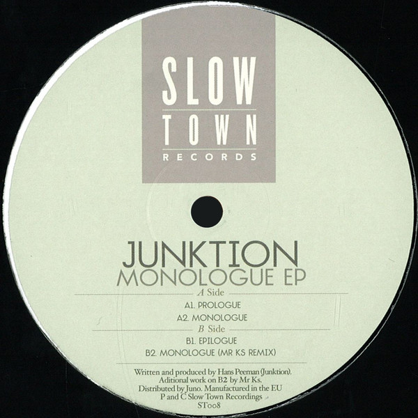 MONOLOGUE EP/JUNKTION｜CLUB/DANCE｜ディスクユニオン･オンラインショップ｜diskunion.net