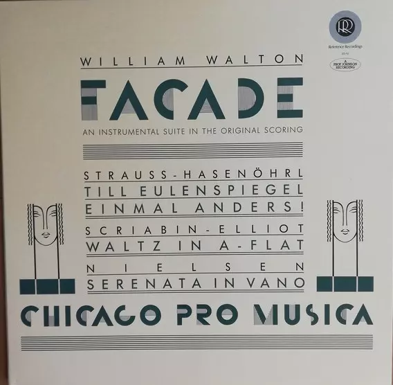 WALTON:FACADE SUITE/CHICAGO PRO MUSICA/長岡鉄男 外盤A級《276番》｜CLASSIC｜ディスクユニオン ...
