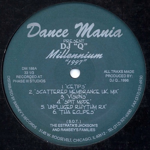 MILLENNIUM 1997/DJ Q (DANCE MANIA)｜CLUB/DANCE｜ディスクユニオン･オンラインショップ ...