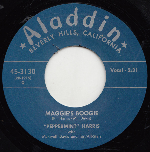 MAGGIES BOOGIE / I GOT LOADED (7")/PEPPERMINT HARRIS/ペパーミント・ハリス｜SOUL ...