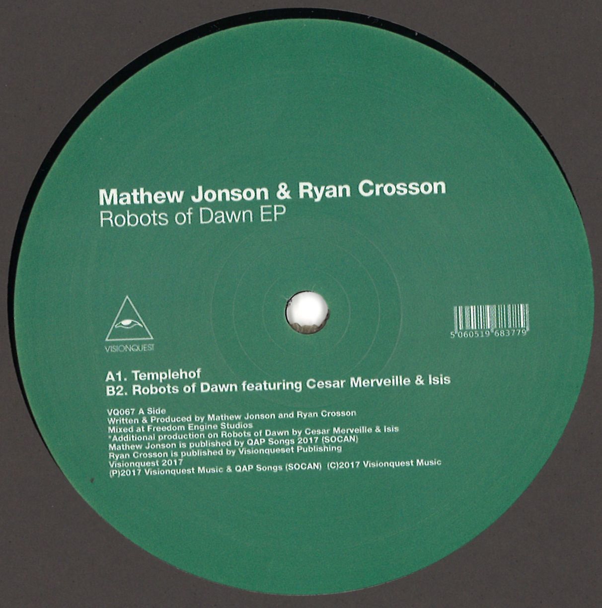 ROBOTS OF DAWN EP/MATHEW JONSON & RYAN CROSSON｜CLUB/DANCE｜ディスクユニオン ...