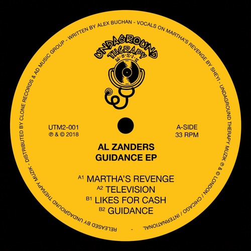 GUIDANCE EP/AL ZANDERS/ROY DAVIS JRの伝説のレーベルが再始動!｜CLUB/DANCE｜ディスクユニオン ...