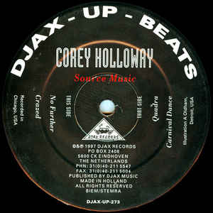 SOURCE MUSIC/COREY HOLLOWAY/CHICAGO｜CLUB/DANCE｜ディスクユニオン･オンラインショップ ...
