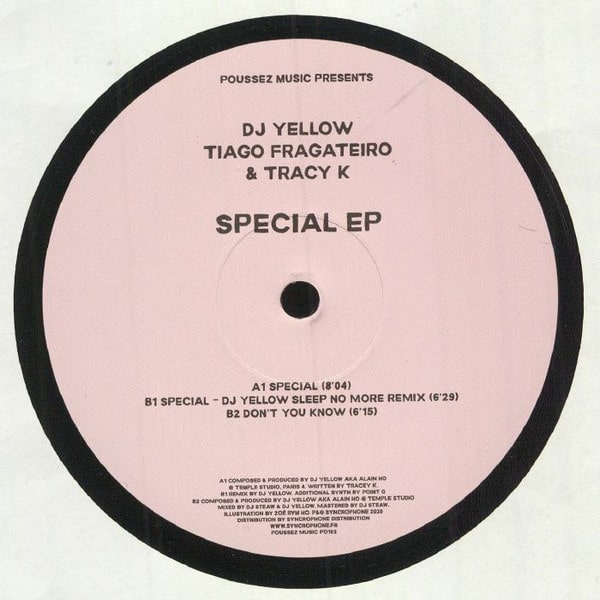 SPECIAL EP/DJ YELLOW / TIAGO FRAGATEIRO & TRACY K/11年にデジタルのみでリリースされていた ...