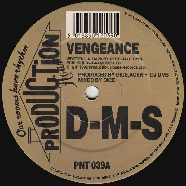 VENGEANCE / LOVE OVERDOSE (REMIX)/D-M-S/BREAK BEATS｜CLUB/DANCE｜ディスクユニオン ...