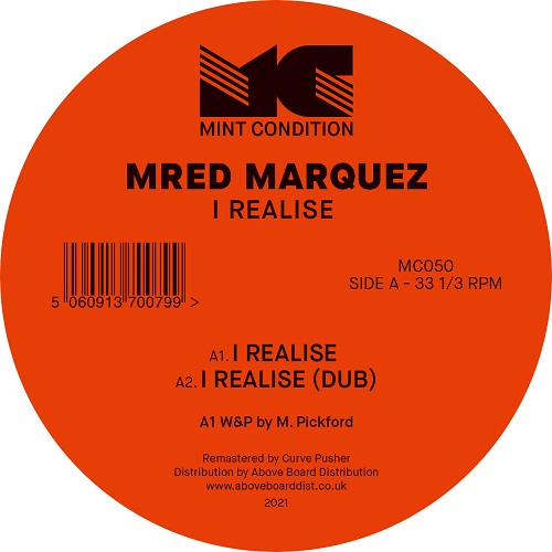 I REALIS/MRED MARQUEZ/1996 UK GARAGE CLASSIC｜CLUB/DANCE｜ディスクユニオン･オンライン ...