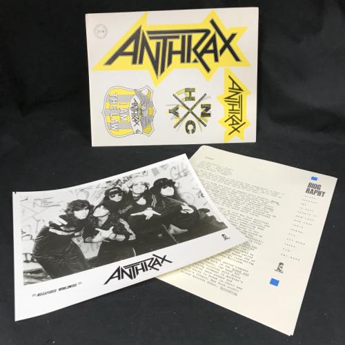 AMONG THE LIVING PRESS KIT/ANTHRAX/アンスラックス｜HARDROCK & HEAVYMETAL｜ディスク ...