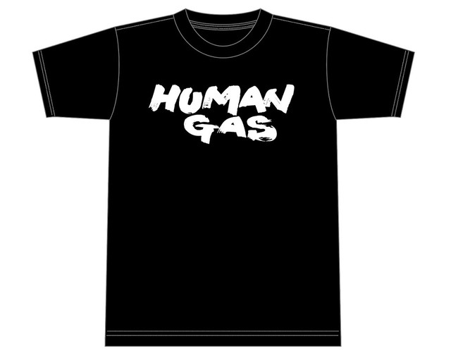 HUMAN GAS T-SHIRT(WHITE PRINT/L)/HUMAN GAS｜PUNK｜ディスクユニオン･オンラインショップ ...