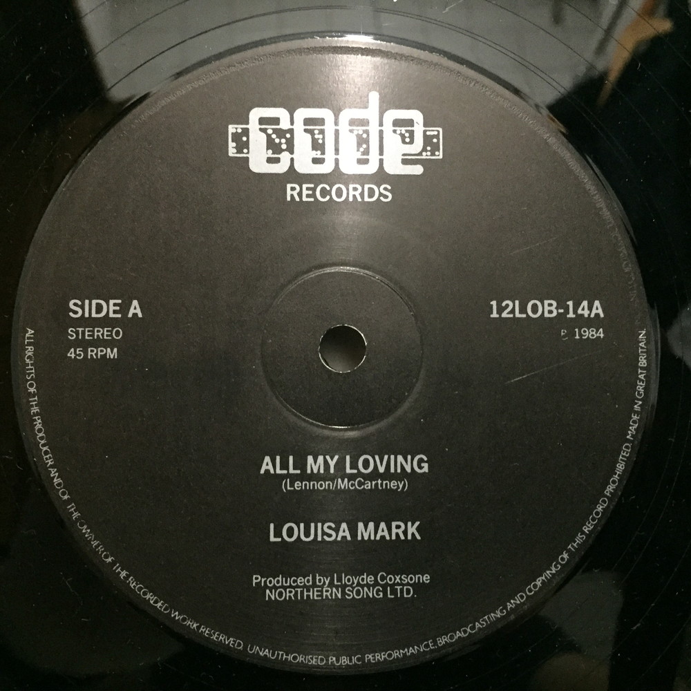 ALL MY LOVING/LOUISA MARK/ルイザ・マーク｜REGGAE｜ディスクユニオン･オンラインショップ｜diskunion.net