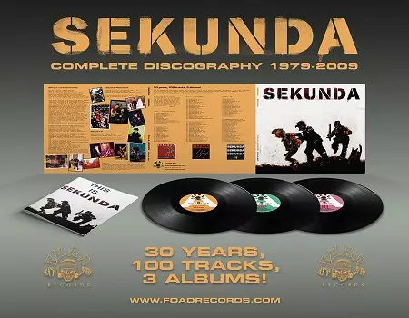 DISCOGRAPHY (3LP/SOLID BLACK VINYL)/SEKUNDA｜PUNK｜ディスクユニオン･オンラインショップ ...