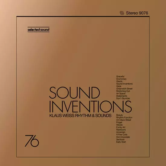 SOUND INVENTIONS (SELECTED SOUND)/KLAUS WEISS RHYTHM & SOUNDS/クラウス・ヴァイス ...