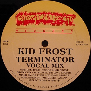 TERMINATOR/KID FROST/1985年リリース/ELECTRO/HIPHOP｜CLUB/DANCE｜ディスクユニオン･オンライン ...