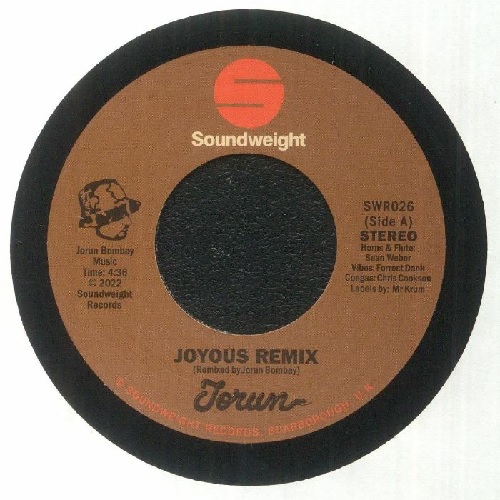 JOYOUS REMIX (7")/JORUN BOMBAY/カナダで最も影響力のあるビートメイカー、JORUN BOMBAYによる名曲リ ...