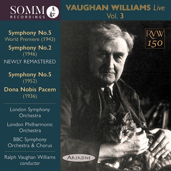 V Williams Live Vol 3 Ralph Vaughan Williams レイフ・ヴォーン・ウィリアムズ|classic