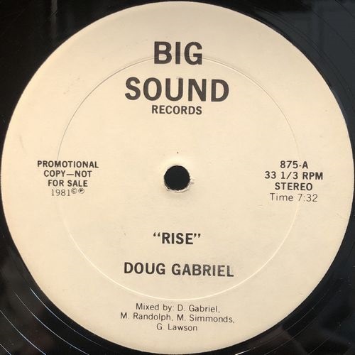 RISE/DOUG GABRIEL｜SOUL/BLUES/GOSPEL｜ディスクユニオン･オンラインショップ｜diskunion.net