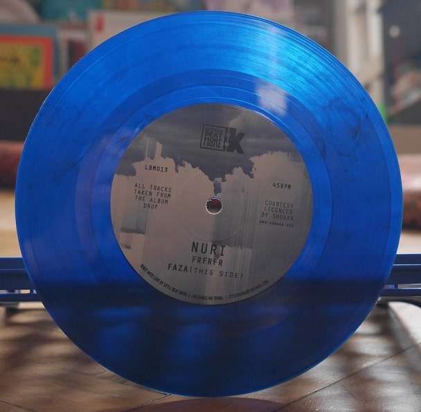 DRUP (TRANSPARENT BLUE VINYL)/NURI (WORLD)/ヌリ/ウィーンの注目レーベル LITTL BEAT ...