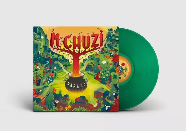 PAPARA (LIMITED GREEN VINYL)/M.CHUZI/ベルギー・ブリュッセルの「グルーヴ・マシーン」ことM.CHUZIの ...
