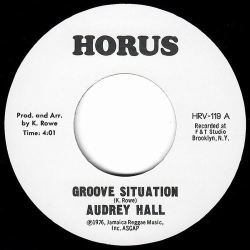 GROOVE SITUATION/AUDREY HALL/76年、KEBARからリリースされたキラー・フィメール・ルーツが7インチ再発 ...