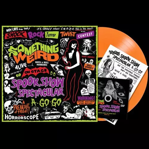 SOMETHING WEIRD SPOOK SHOW SPECTACULAR A-GO-GO (ORANGE LP+DVD)/V.A ...