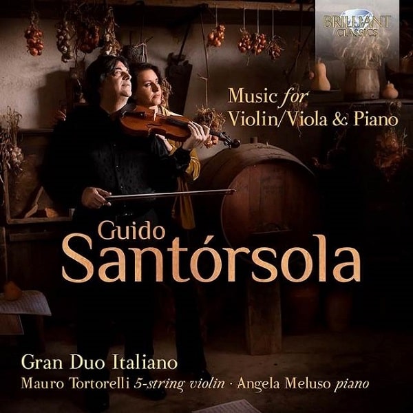 SANTORSOLA:MUSIC FOR VIOLIN,VIOLA&PIANO/MAURO TORTORELLI/マウロ・トルトレッリ ...