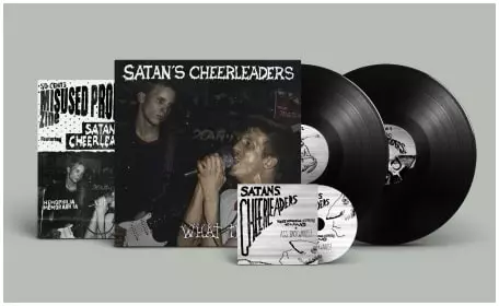 WHAT THE HELL (2LP+CD/SOLID BLACK VINYL)/SATAN'S CHEERLEADERS (PUNK)/NY Mid 80sハードコアバンドSATAN'S ...