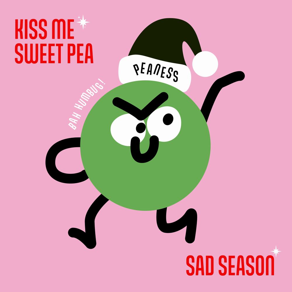 KISS ME SWEET PEA / SAD SEASON/PEANESS/ピーネス/UKチェスターのインディポップ・トリオ クリスマス7 ...
