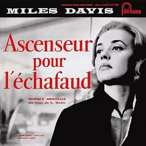 Ascenseur Pour L'échafaud(LP)/MILES DAVIS/マイルス・デイビス/ルイ・マル監督による1958年公開の ...