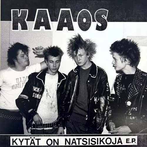 SPLIT (7")/KAAOS : CADGERS/KAAOSと後にRIISTETYTへ改名するCADGERSの80'sフィニッシュ・ハード ...