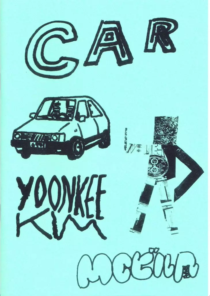 CAR "ZINE"(RANDOM COLOR)/Yoonkee Kim & MCビル風/ユンキーのアートと、MCビル風の詩、作品が読む人の心 ...