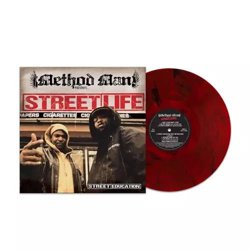 STREET EDUCATION (LP)(RED MARBLE VINYL)/METHOD MAN PRESENTS STREET LIFE ...