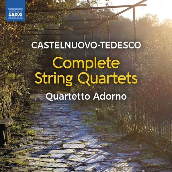 TEDESCO:STRING QUARTETS/QUARTETTO ADORNO/アドルノ四重奏団/若々しく美しい第1番、不協和音と落ち着きの ...