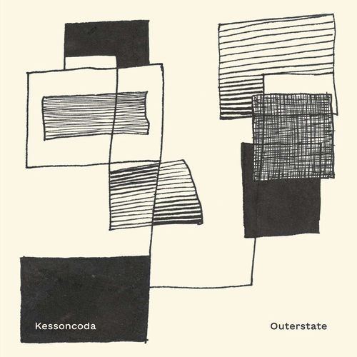 Outerstate(LP/Black Bio Vinyl)/KESSONCODA/ケソンコーダ/ドラマーとキーボード奏者によってウエスト ...