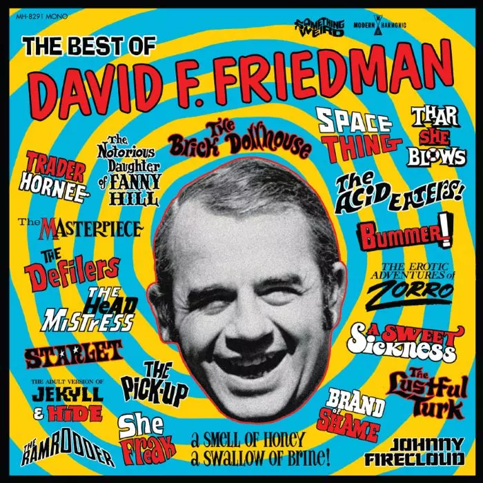 THE BEST OF DAVID F. FRIEDMAN (CD+DVD)/V.A. (SOMETHING WEIRD)/エログロナンセンス ...
