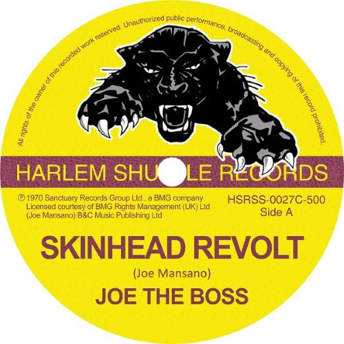 SKINHEAD REVOLT/JOE THE BOSS/69年にリリースされたJOE MANSANOが作曲、プロデュース、演奏した激レア ...