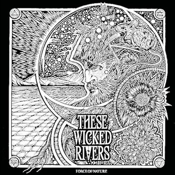 FORCE OF NATURE/THESE WICKED RIVERS/メディアが大注目のハード・ブルーズ・ロック・バンド、の24年作2ND ...