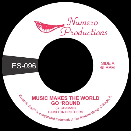 MUSIC MAKES THE WORLD GO`ROUND (7")/HAMILTON BROTHERS/トリニダード・トバゴ出身3人兄弟 ...