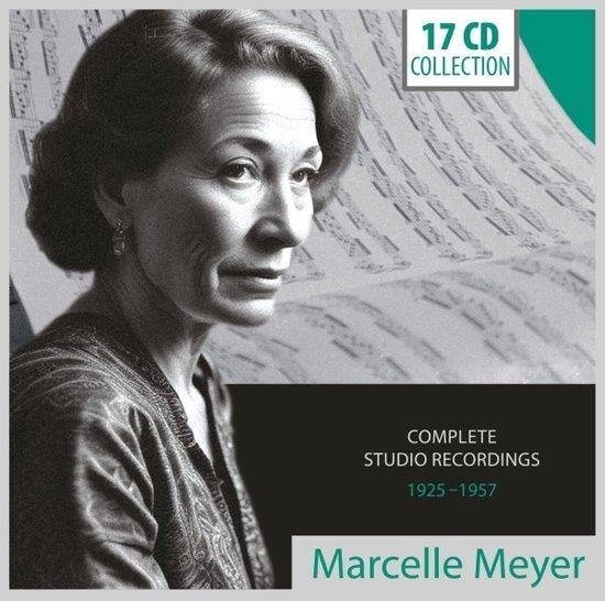 COMPLETE STUDIO RECORDINGS(17CD)/MARCELLE MEYER/マルセル・メイエ/マルセル・メイエ 1925年 ...