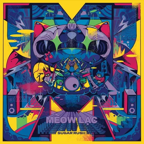 SUGAR RUSH (CD)/MEOW LAC/ベトナム、ハノイ出身のオルタナティヴ・ロック・バンド、メウ・ラックの2023年セカンド ...