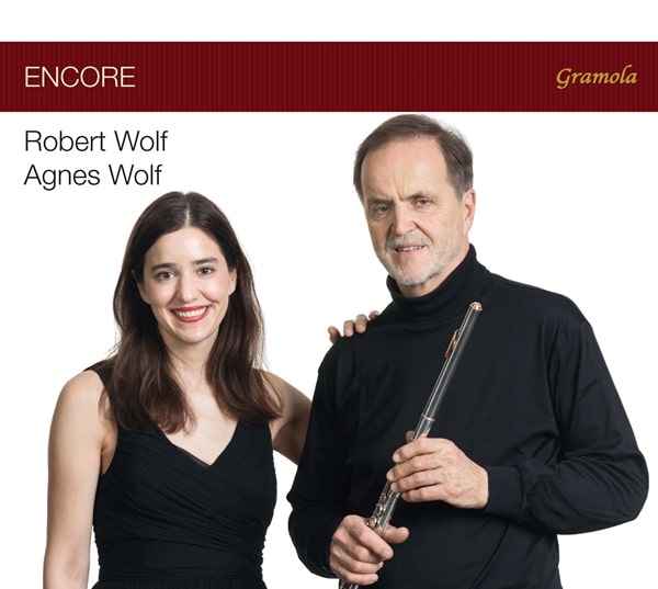 ENCORE FOR FLUTE&PIANO/ROBERT WOLF(FLUTE)/ロベルト・ヴォルフ/長年ウィーン交響楽団のソロを務めてきた ...