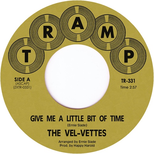 GIVE ME A LITTLE BIT OF TIME (7")/VELVETTES/60'S シスター・ファンクと美しいバラードの ...